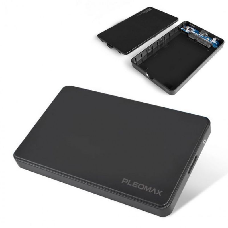 도매로 - PLEOMAX SDD HDD 겸용 외장하드 케이스 USB 3.0 (PM-HC01)